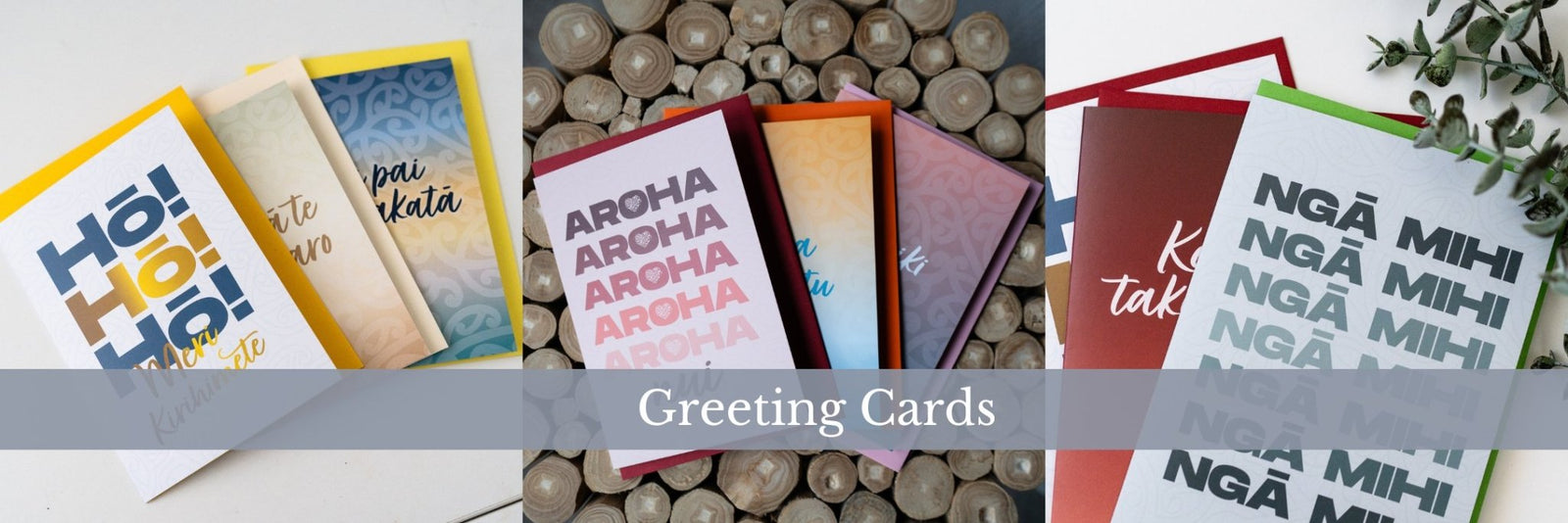 Smudge proof Māori Language Greeting Cards for special occasions