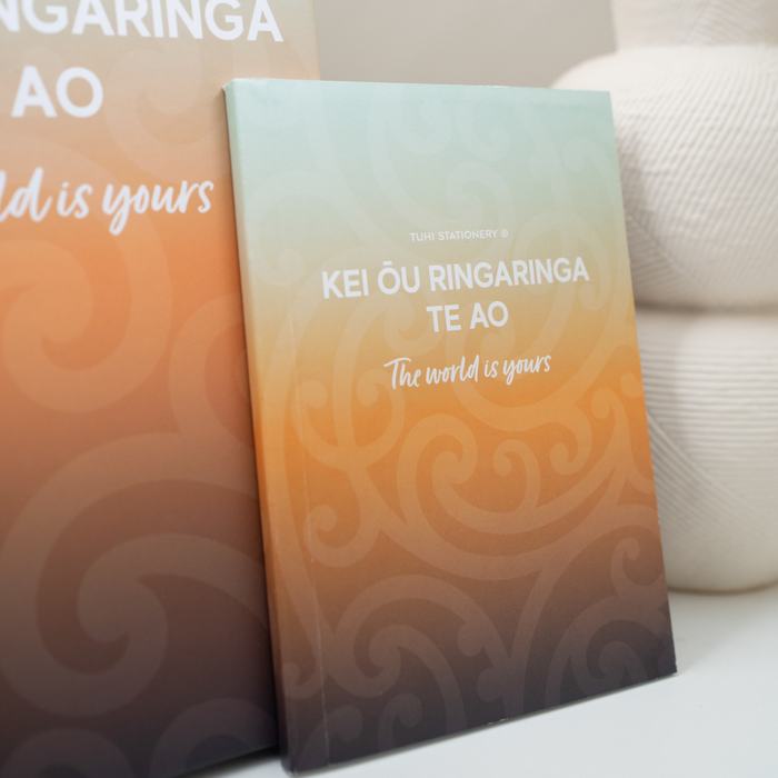 Māori Design Notebook – Small A6 Size - Tuhi Stationery Ltd