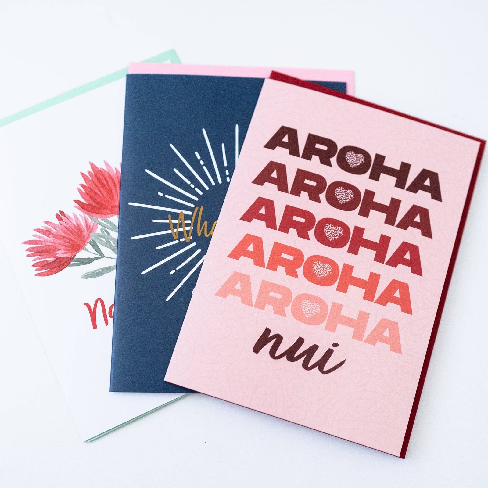 Smudge proof Māori Language Greeting Cards for special occasions